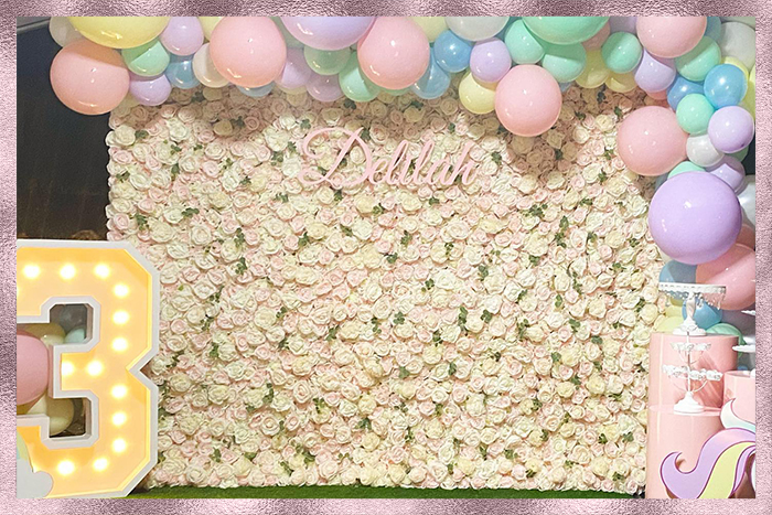 Flower Wall Rental - Flower Wall Rentals Atlanta